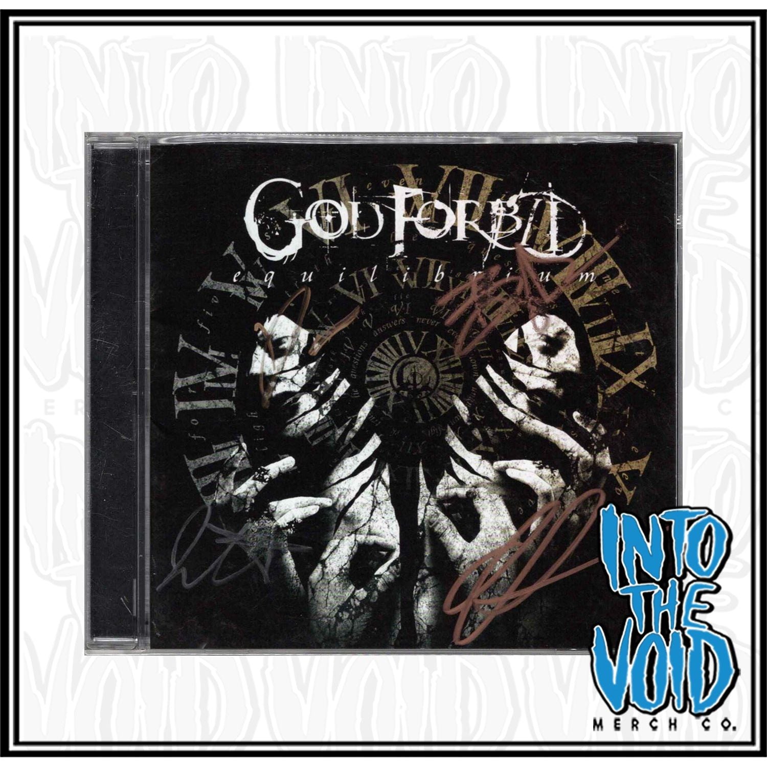 GOD FORBID - "EQUILIBRIUM" SIGNED CD