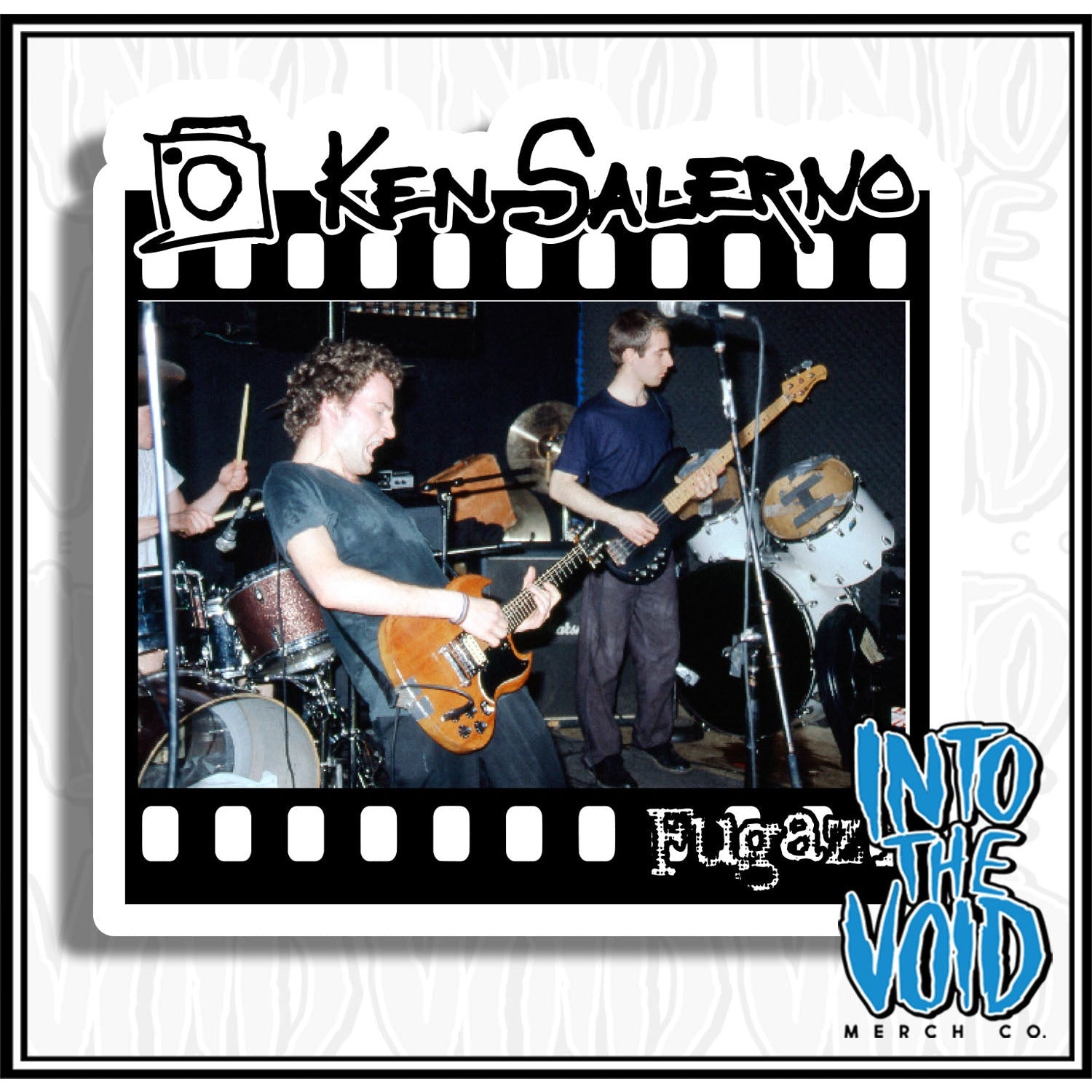 KEN SALERNO - FUGAZI Sticker