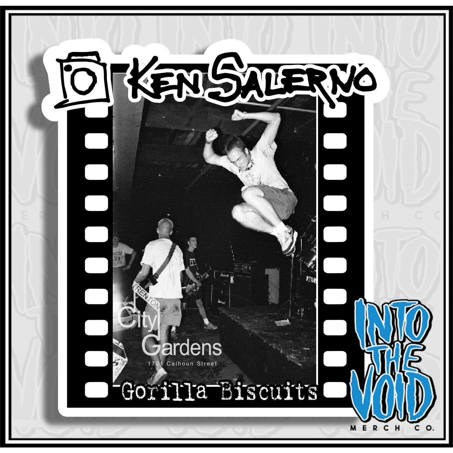 KEN SALERNO - GORILLA BISCUITS Sticker