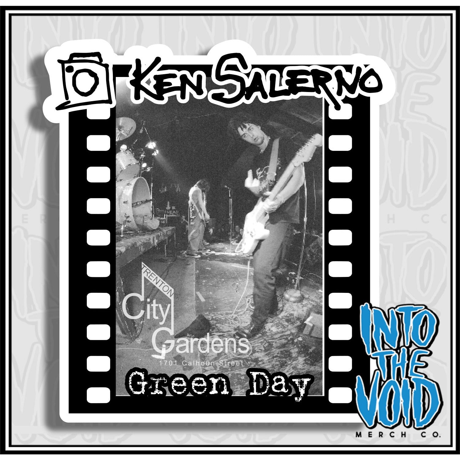 KEN SALERNO - GREEN DAY Sticker