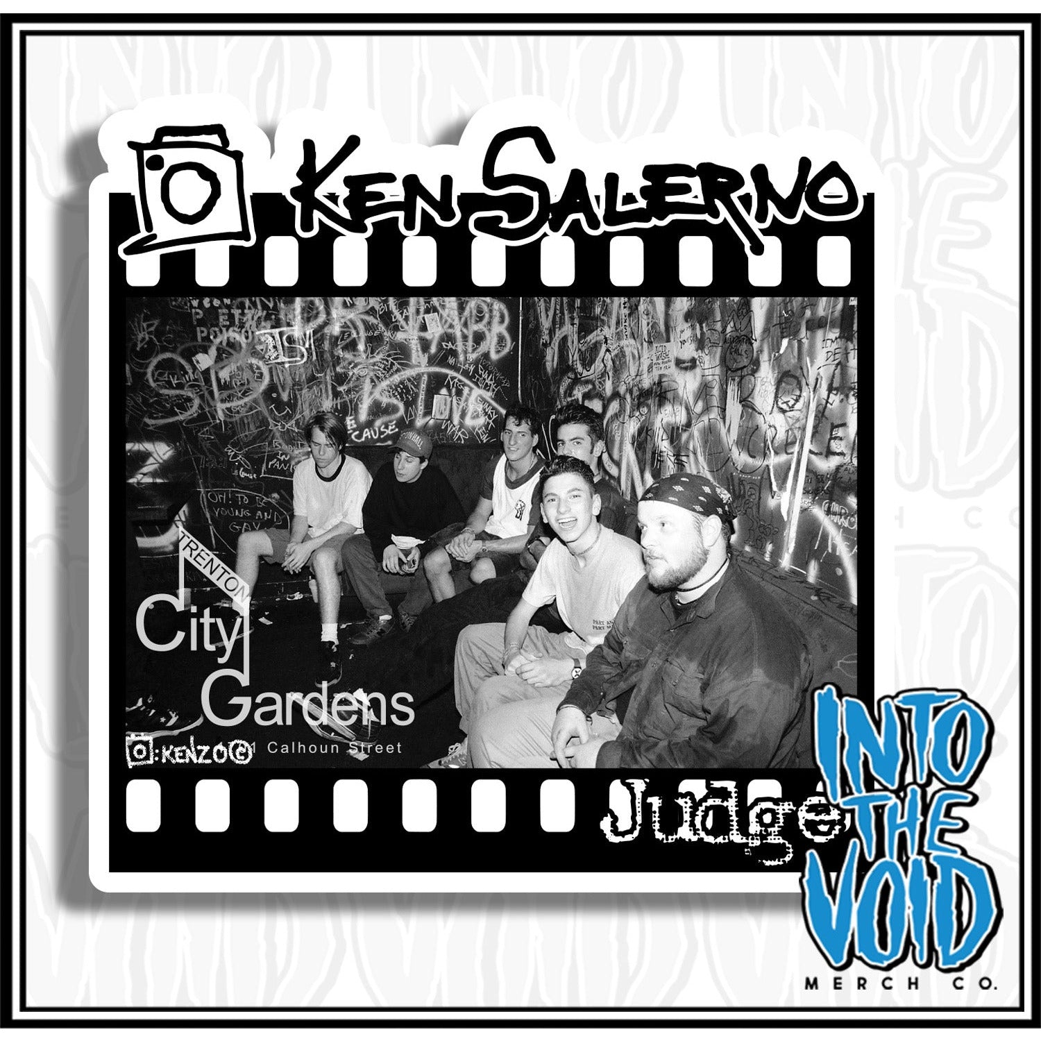 KEN SALERNO - JUDGE Sticker