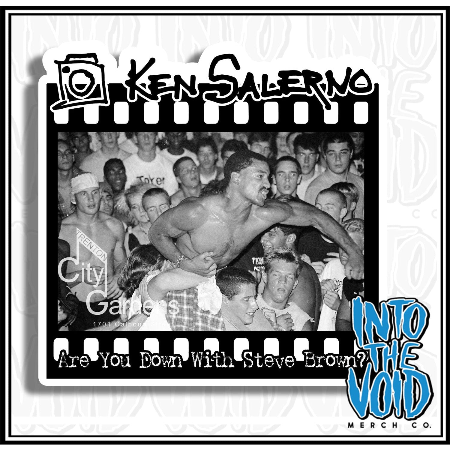 KEN SALERNO - STEVE BROWN Sticker